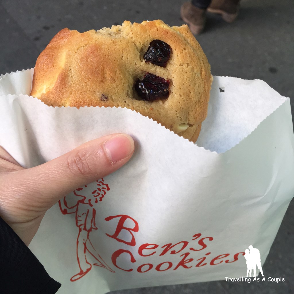 คู่เลิฟตะลอนแดก ชวนตัวแตก in London : Ben’s Cookies – Travelling-As-A ...